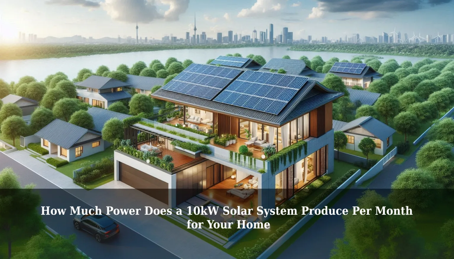 How Much Power Does A 10kW Solar System Produce Per Month For Your Home